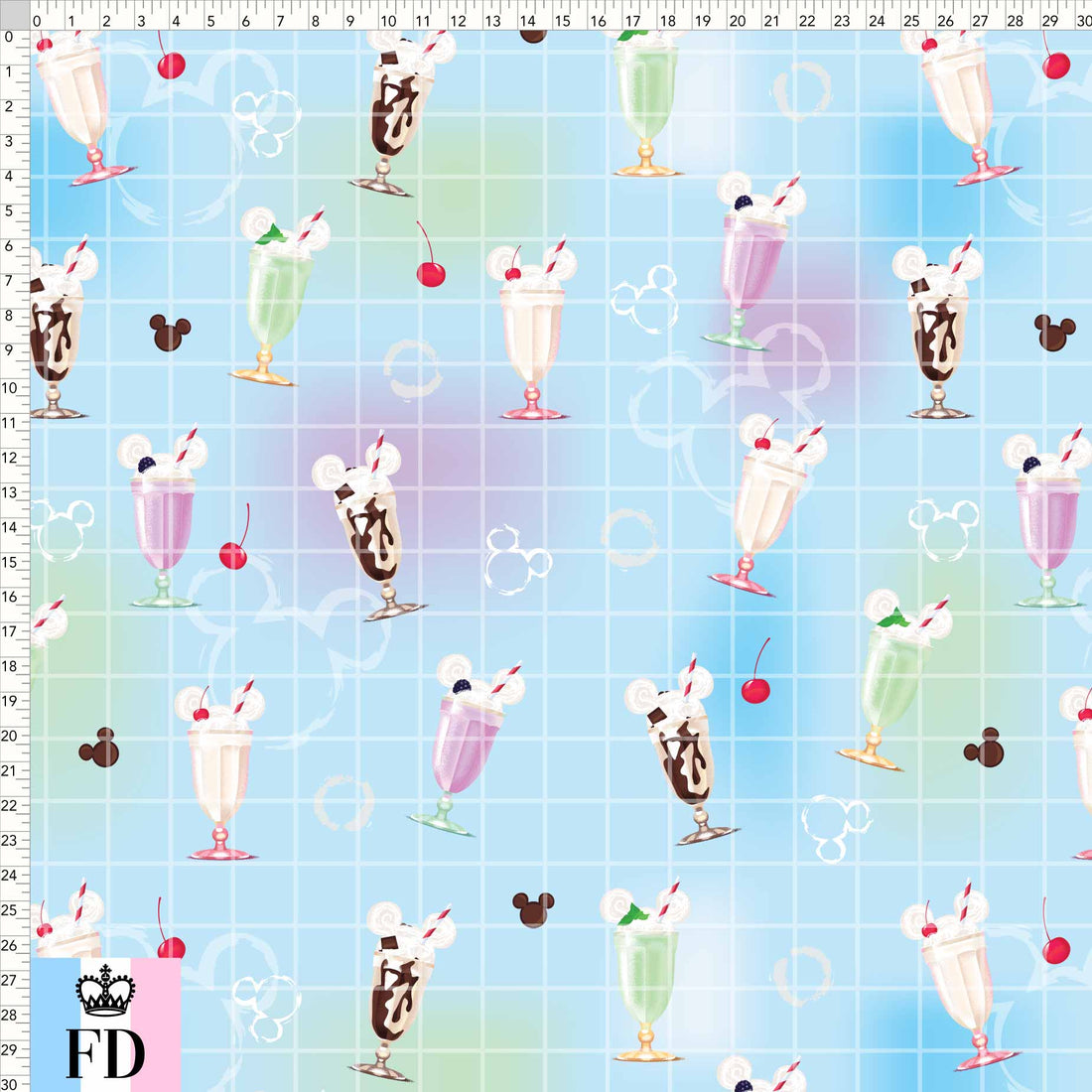 Mouse Milkshakes - PEQUEÑO – Fashion Depot Telas Personalizadas